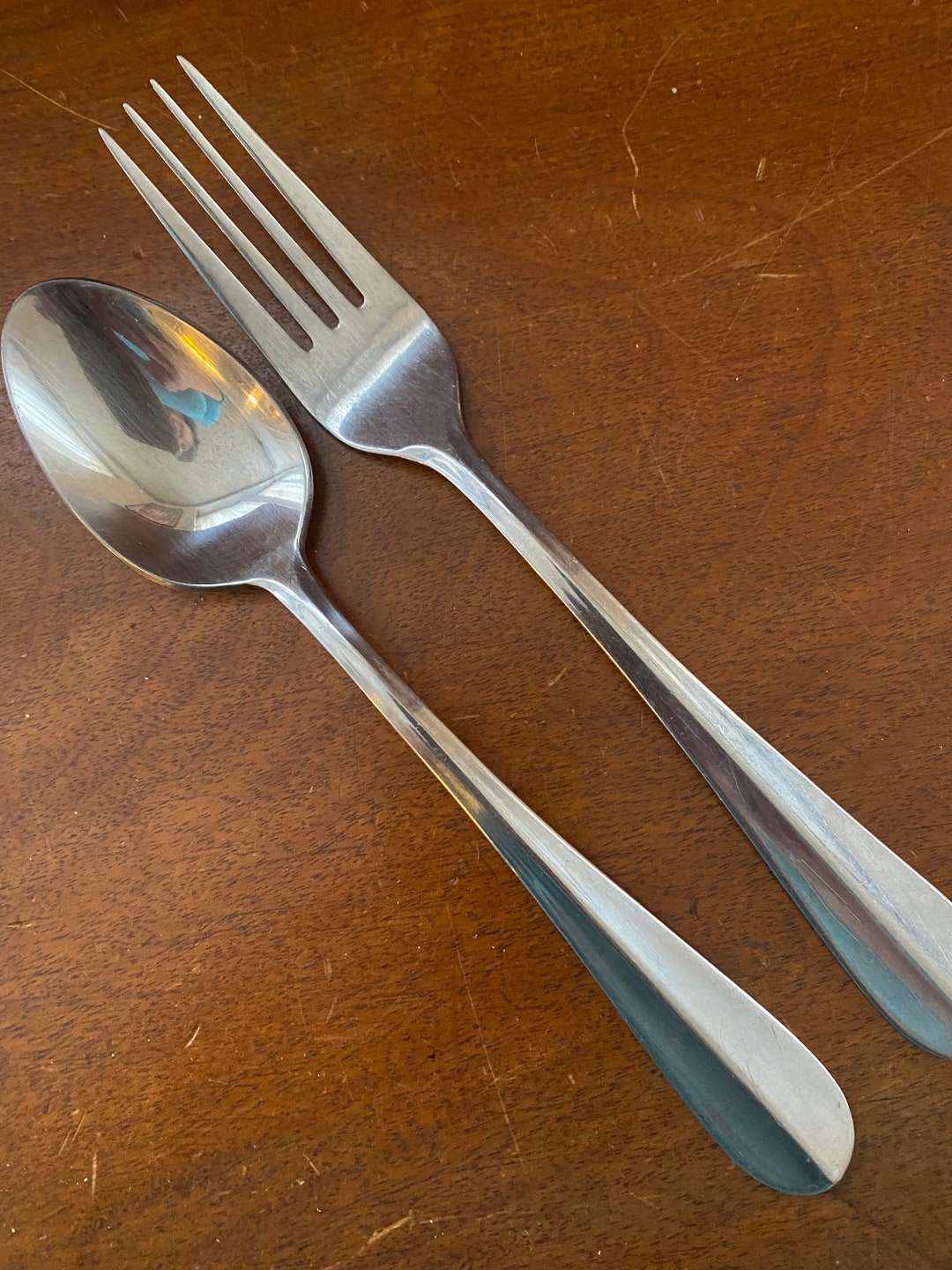 Vintage Stainless Steel Flatware | CAMBRIDGE AURORA | Replacement ...
