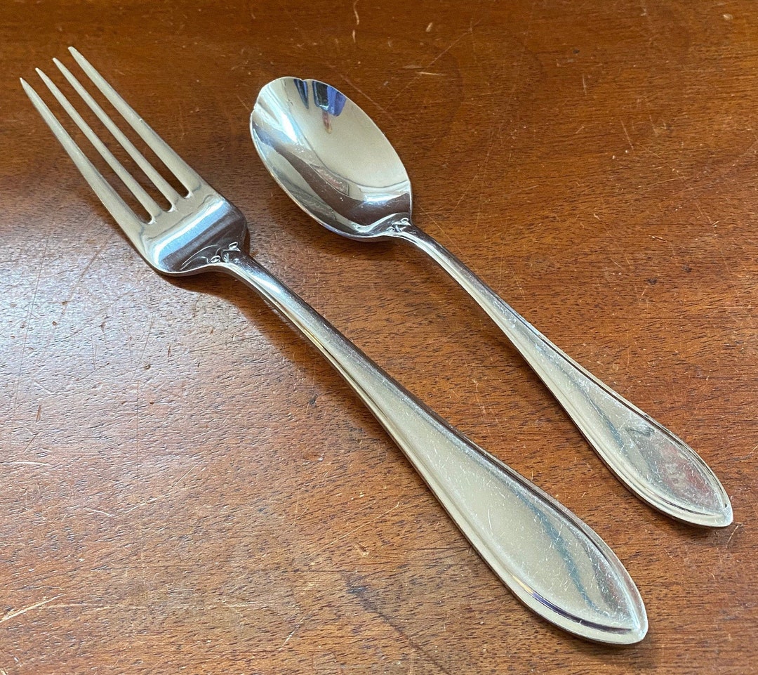 ONEIDA Vintage Flatware Astair | Plain Look | Stainless Flatware ...