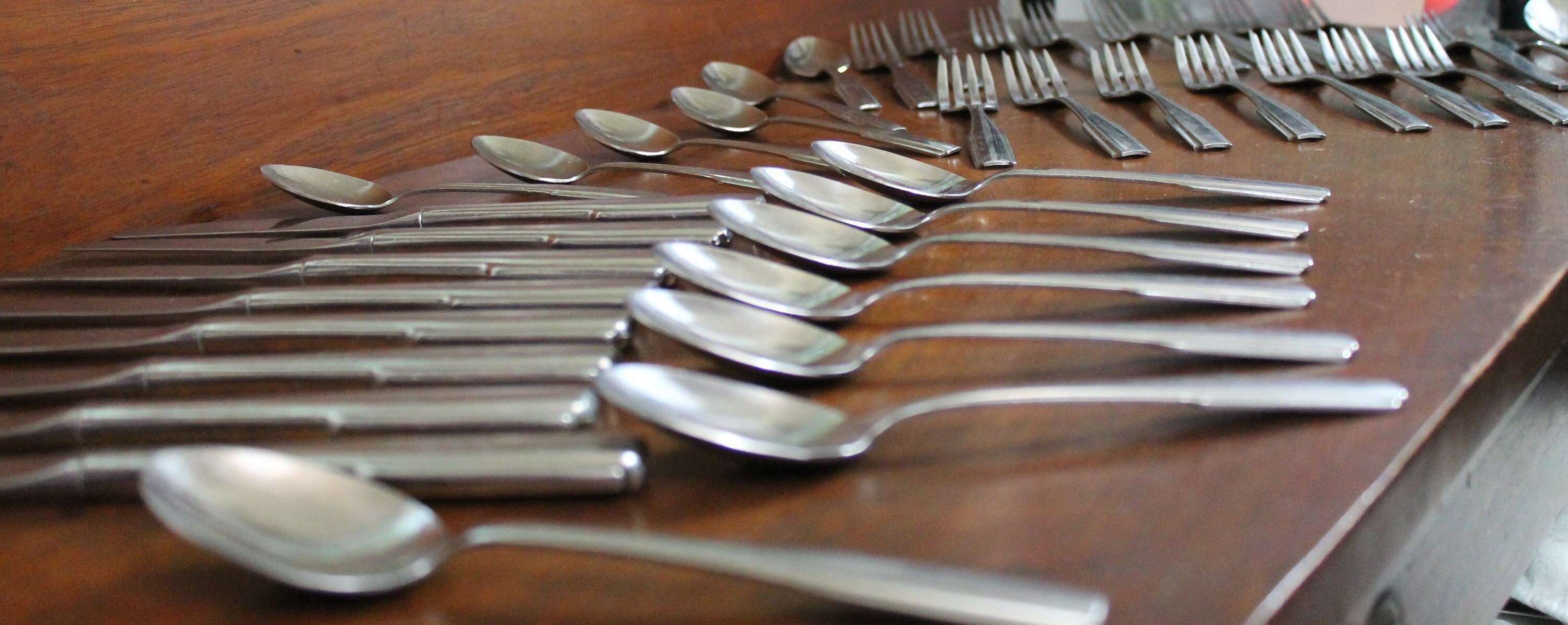 Vintage Oneida Silverware Fiddle Pattern Side Ridge | Etsy