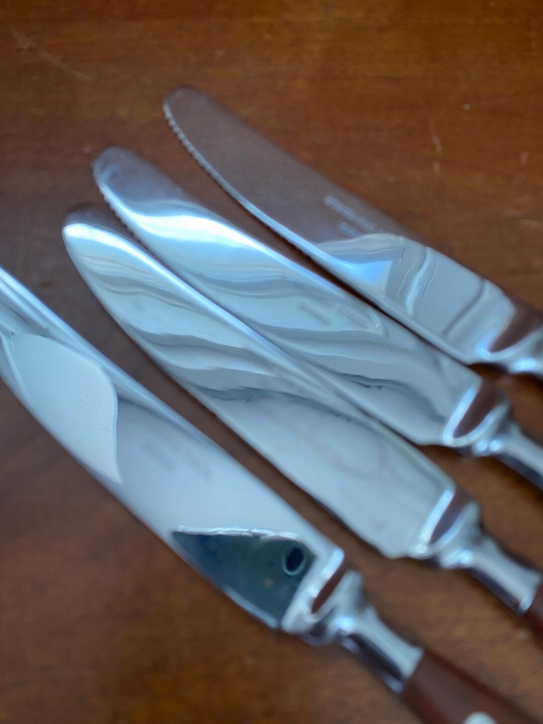 Interpur INR2 1960s MCM Mid Century Modern Fork Wood Vintage Flatware ...