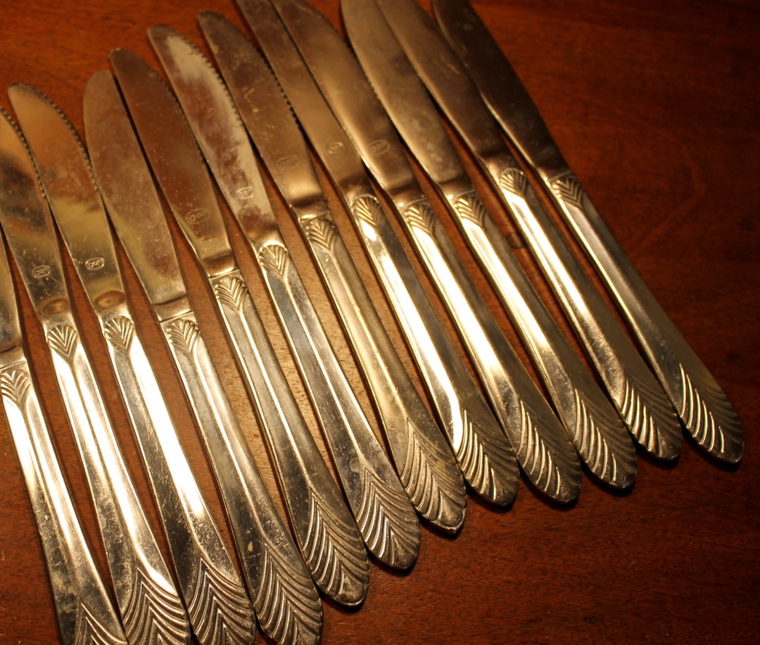Fan Plume Don (edward Don) Vintage Flatware | Feather Pattern ...