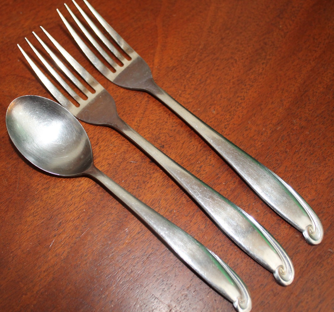 CARESS by Gensico Stainless Flatware Vintage Silverware Vintage ...