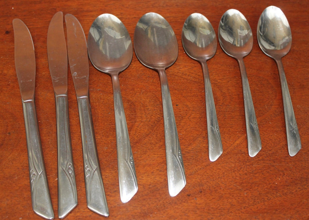 International Flatware Marked SILCO USA | Stainless Steel Silverware ...