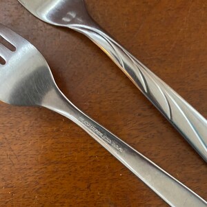 Stainless Flatware | Plain Simple Vintage Silverware | Replacement ...