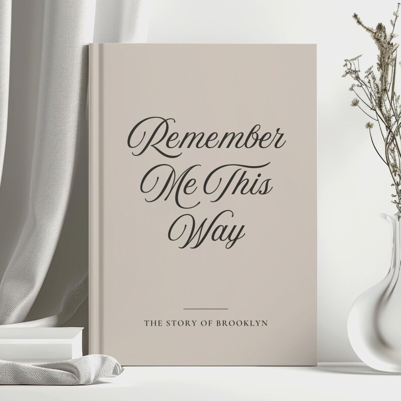 Personalized Legacy Journal, Life Story Memoir Notebook, Custom Memory ...