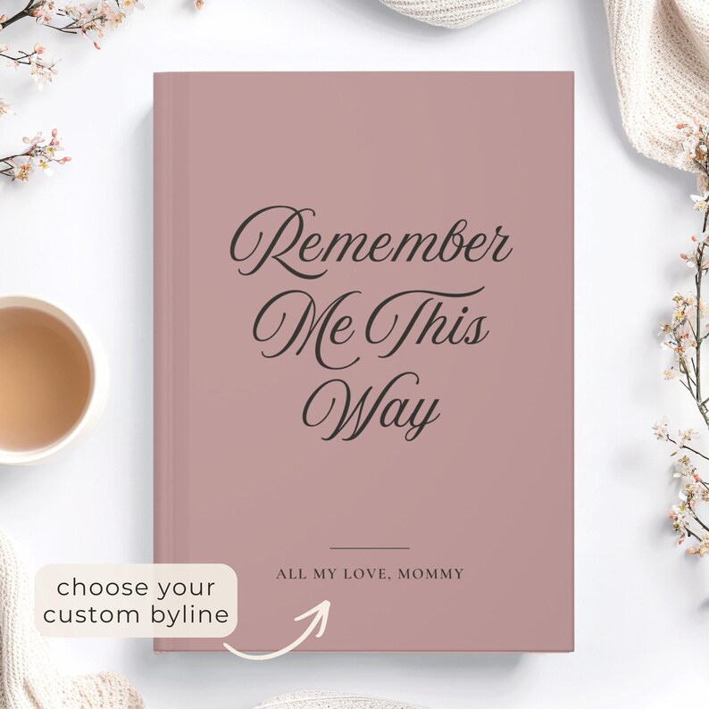 Personalized Legacy Journal, Life Story Memoir Notebook, Custom Memory ...