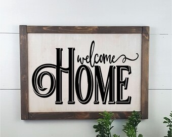 Home decor signs | Etsy