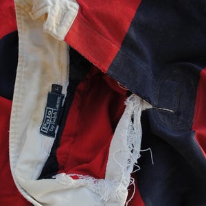 Vintage Ralph Lauren Polo Heavily Distressed Rugby Sports Shirt - Etsy ...