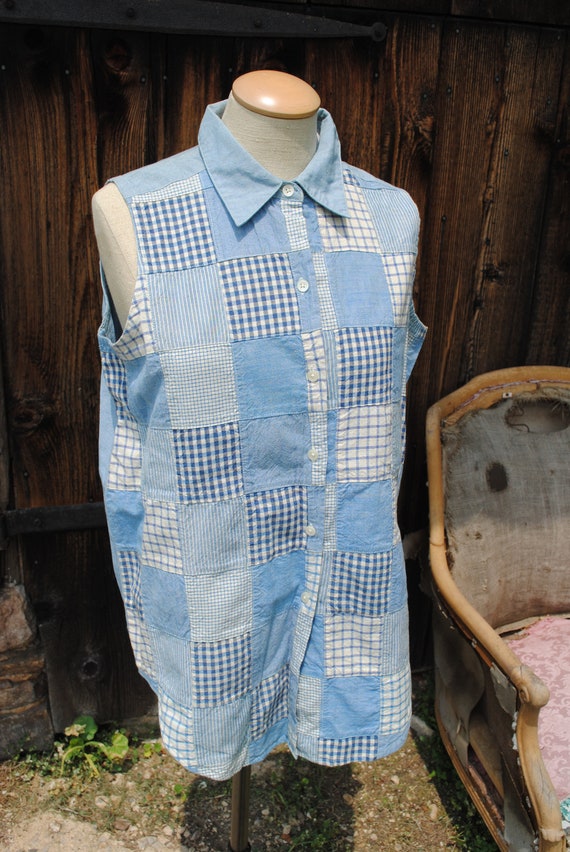 Vintage denim GAP patchwork - Gem