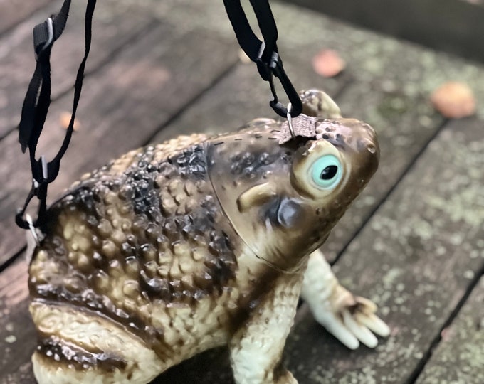Handmade Rubber Toad Bag for Halloween Costume or Cosplay Novelty Purse ...
