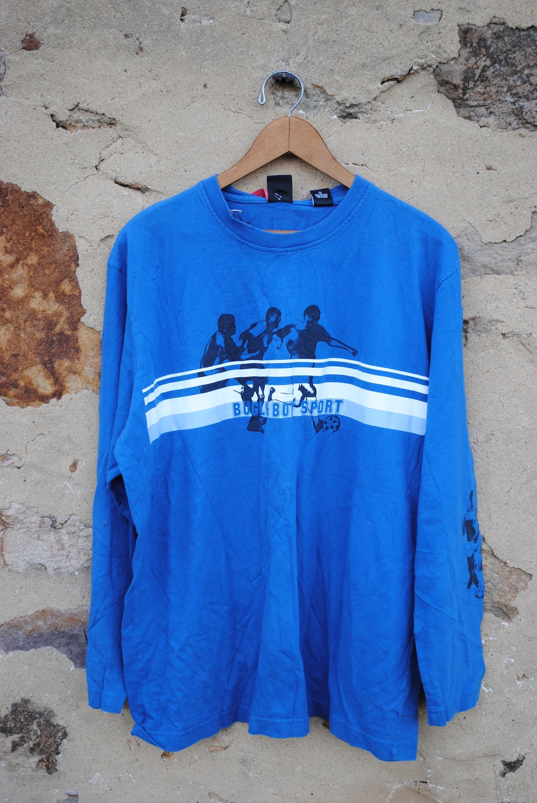 Vintage 80s Bugle Boy Logo Sporty Long Sleeve T-shirt - Etsy