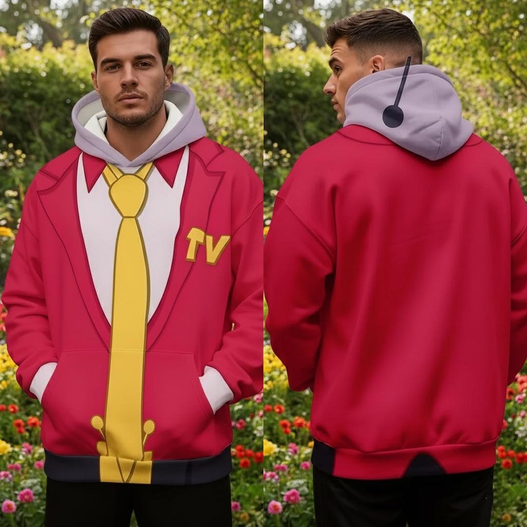 It’s TV Time Gamer Hoodie, Tenna Deltarune Hoodie, All Over Print Meme ...