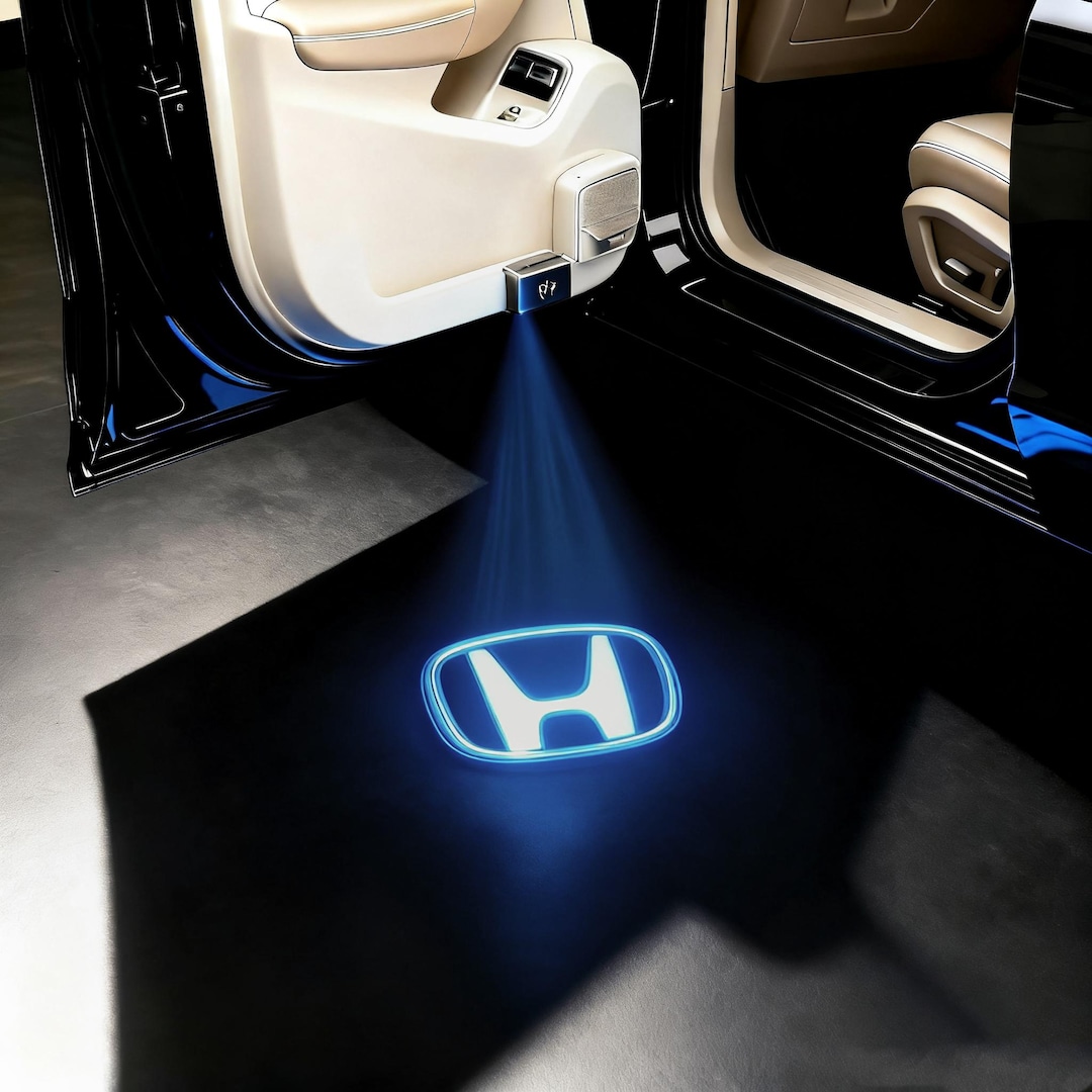 Honda Car Door LED Projector Lights, Wireless Welcome Logo (2PCS Set ...