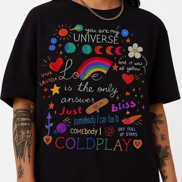 Coldplay Yellow - Etsy