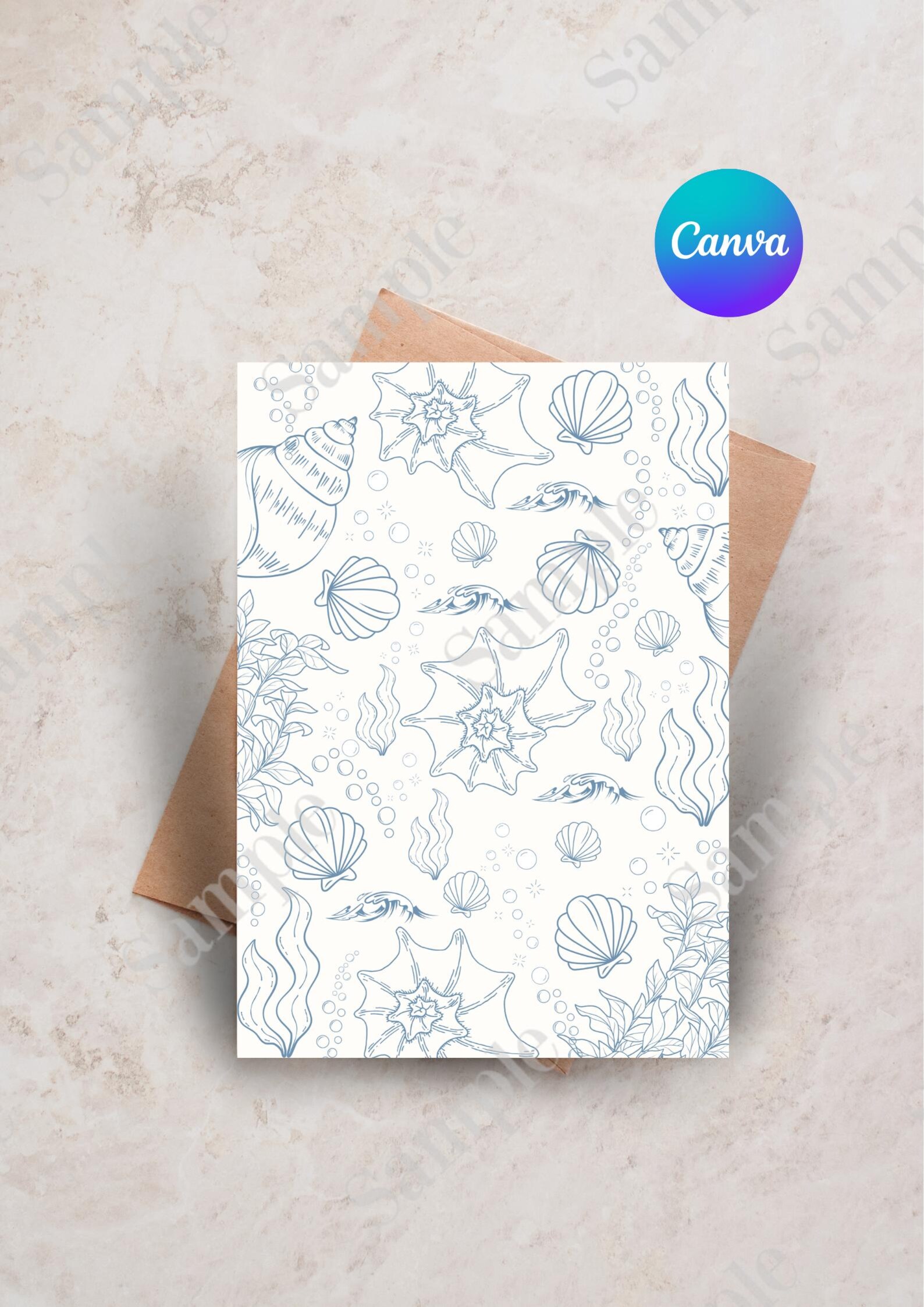 Editable “the Summer I Turned Pretty” Invitation Set | Canva Template ...