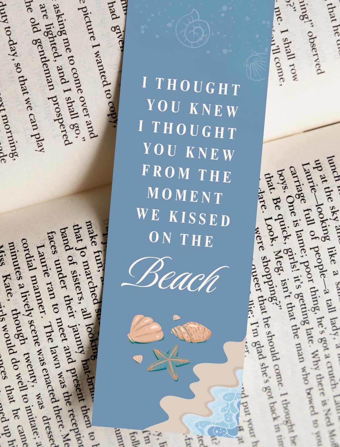 The Summer I Turned Pretty Bookmark | Bookish Quote Bookmark | “I ...