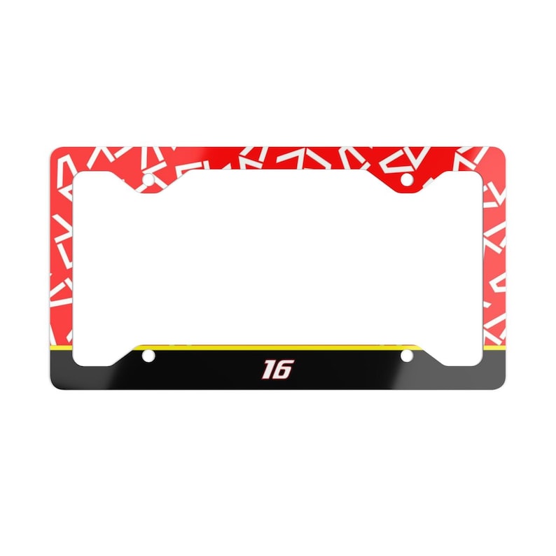 Formula 1 Charles Leclerc Ferrari-inspired License Plate Frame - Etsy