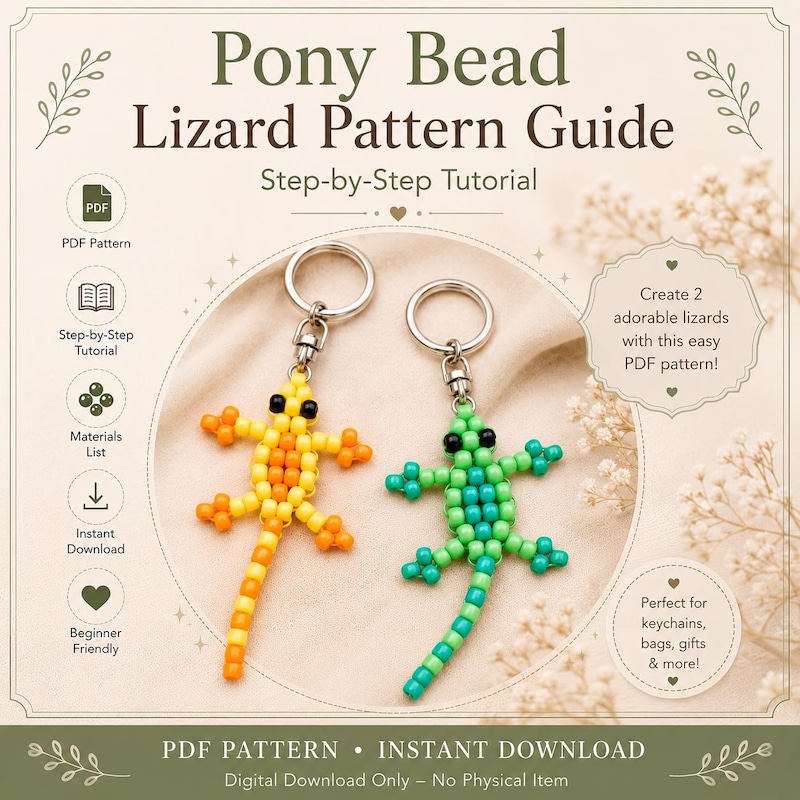 Pony Beads Accessories - Etsy