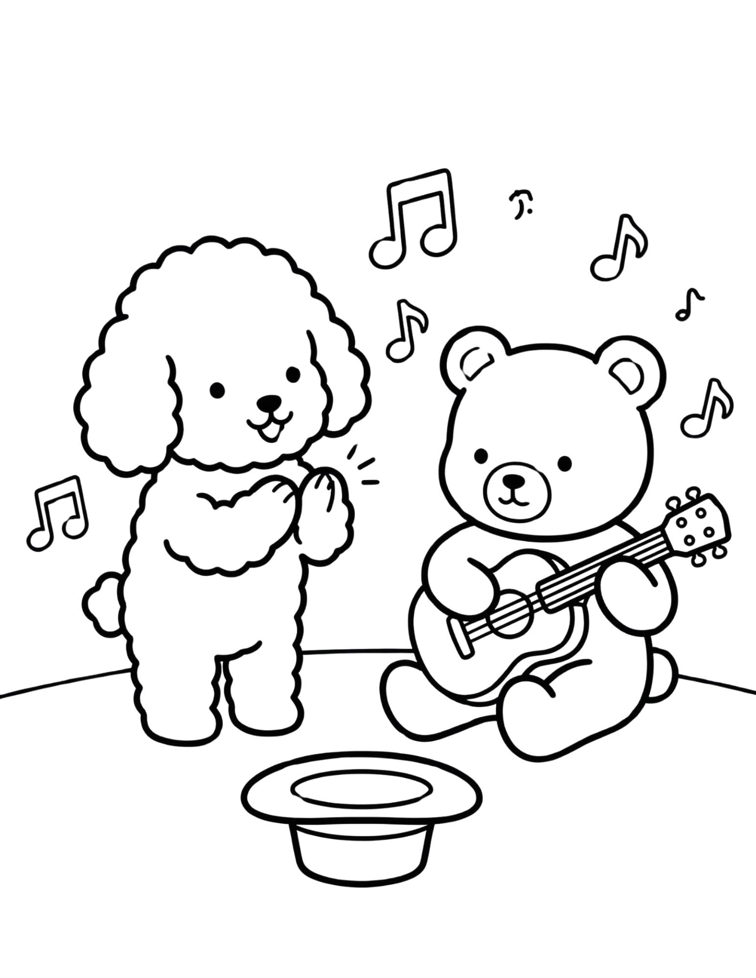 Cozy Animal Friends Coloring Pages, Activity Sheets, Toddler Printable ...
