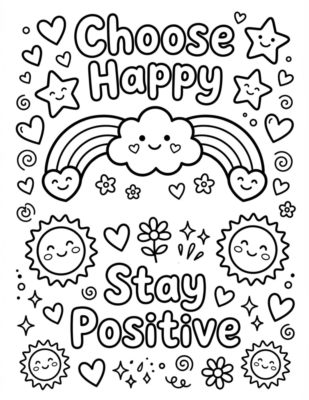 Motivational Quote Coloring Sheets for Kids’ Positive Mindset ...