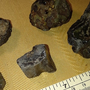 6 Antique Iron Ore Slag Rocks, From Upper Peninsula of Michigan, Lake ...