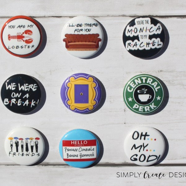 Themed Buttons - Etsy
