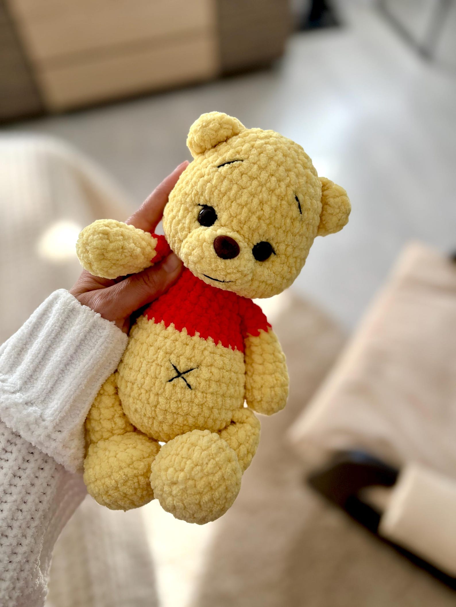 3 in 1 Yellow Bear, Piglet and Donkey Crochet Pattern, Pattern ...
