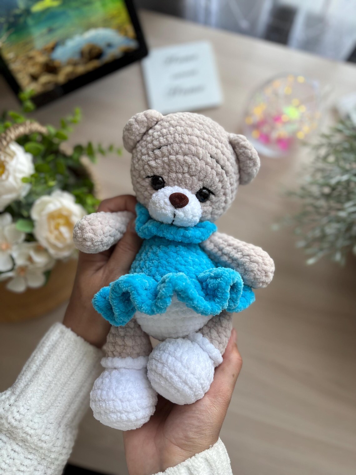 Crochet Teddi Bear Pattern. Amigurumi Bear Plush. Crochet Bear Pattern ...
