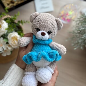 Crochet Teddi Bear Pattern. Amigurumi Bear Plush. Crochet Bear Pattern ...