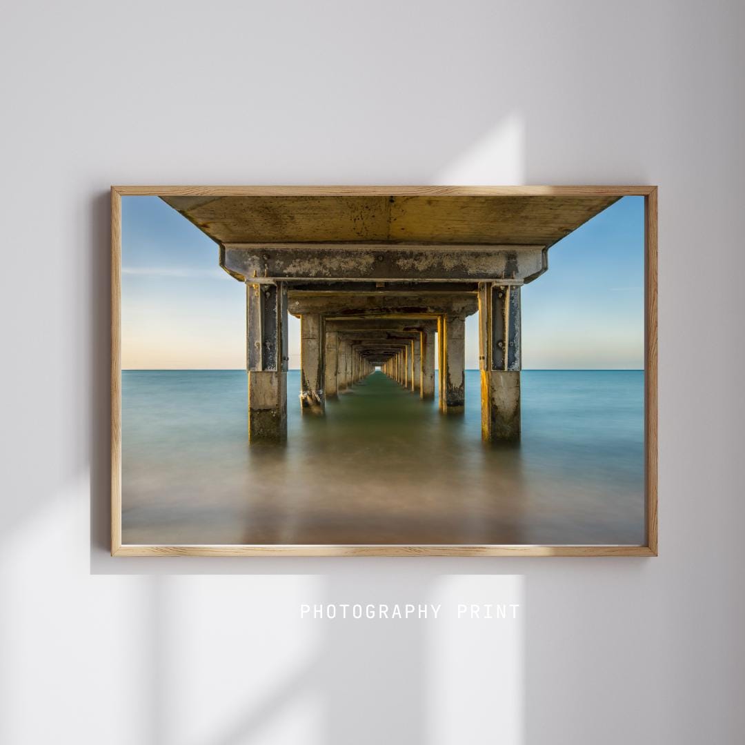 Dromana Beach Pier Long Exposure Print, Melbourne Landscape Photography ...