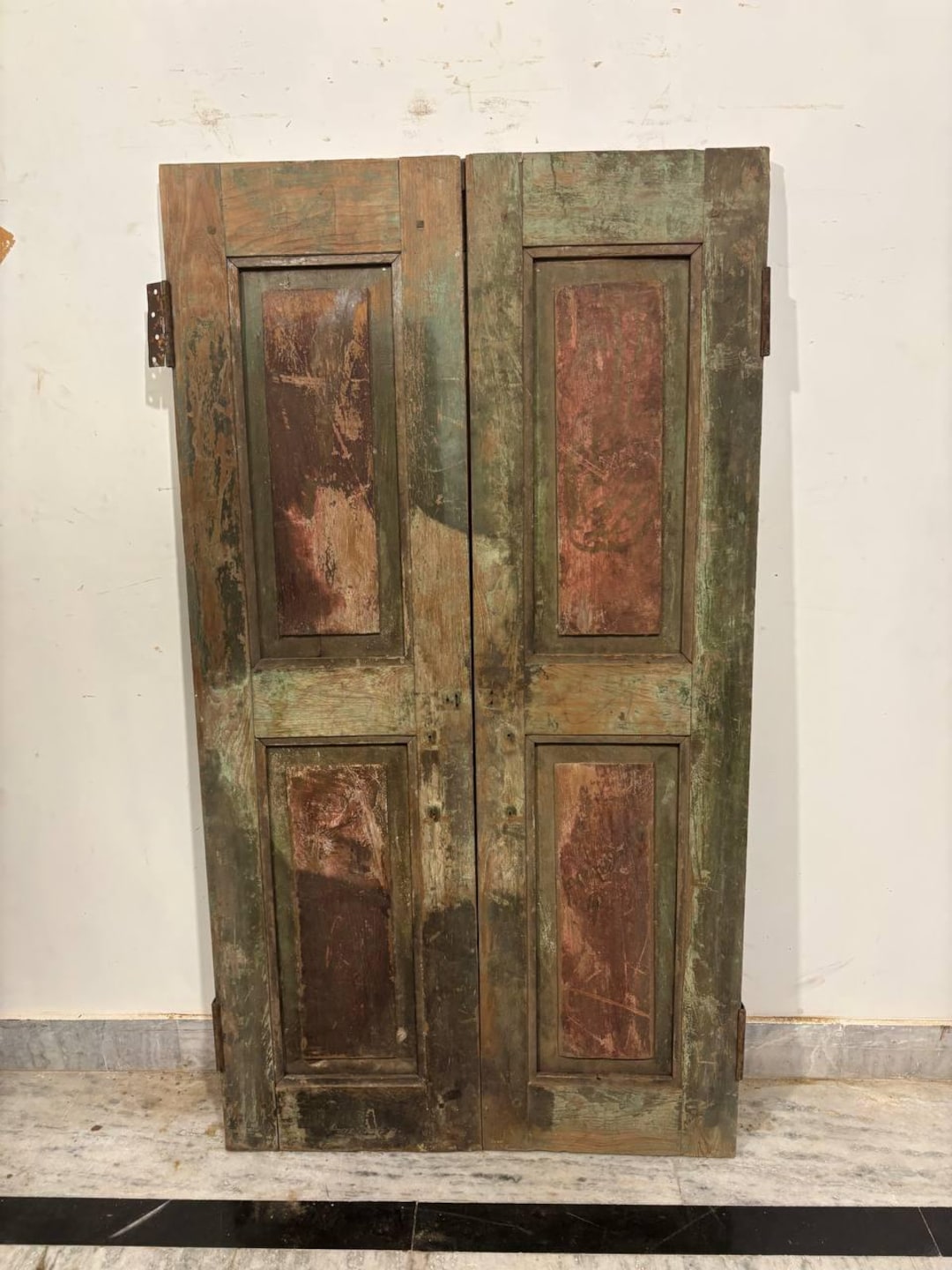 Antique Hand-carved Indian Window Frame: 19th Century Architectural ...