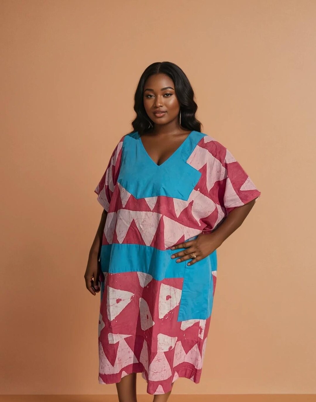 Bubu Dress, Kaftan, African Bou Bou, African Print Dress, Batik Dress ...
