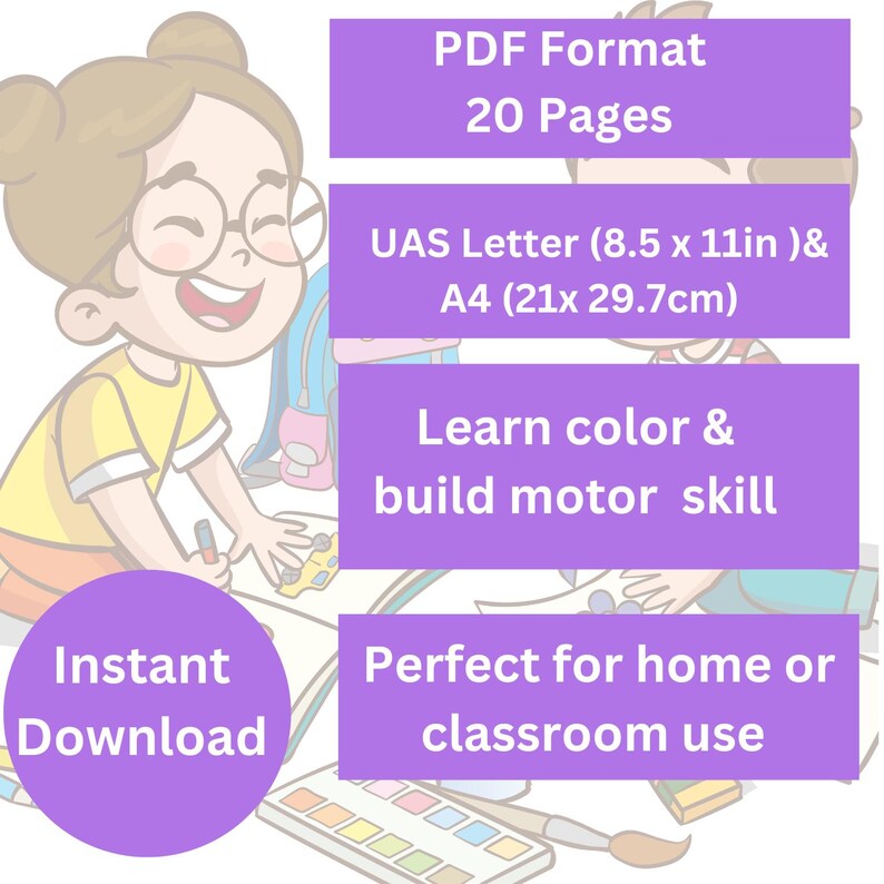 20 Learn Colors Worksheets for Preschool Printable Practice Activity ...