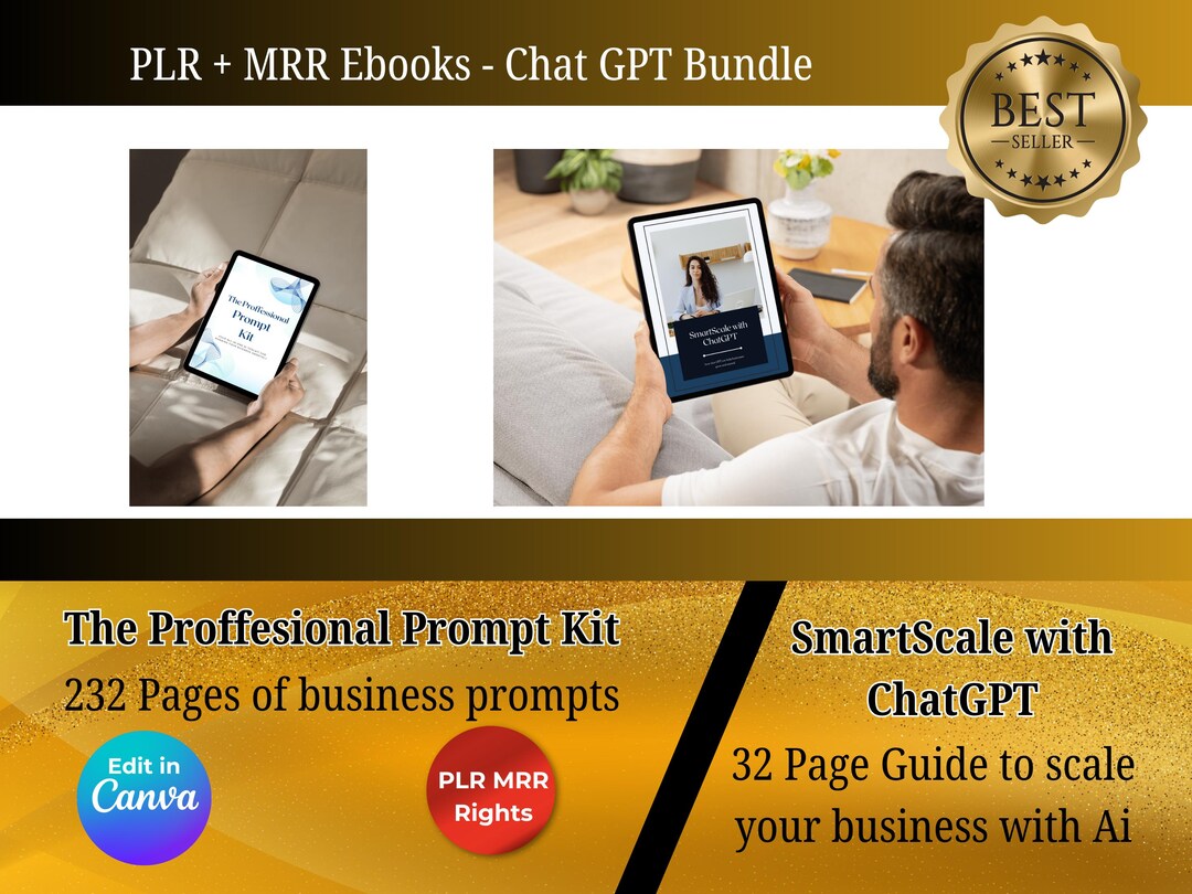 PLR + MRR AI & Chatgpt Business Ebook Bundle | Smartscale ...