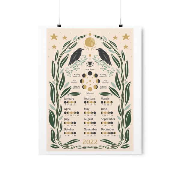 2023 Raven Calendar - Etsy