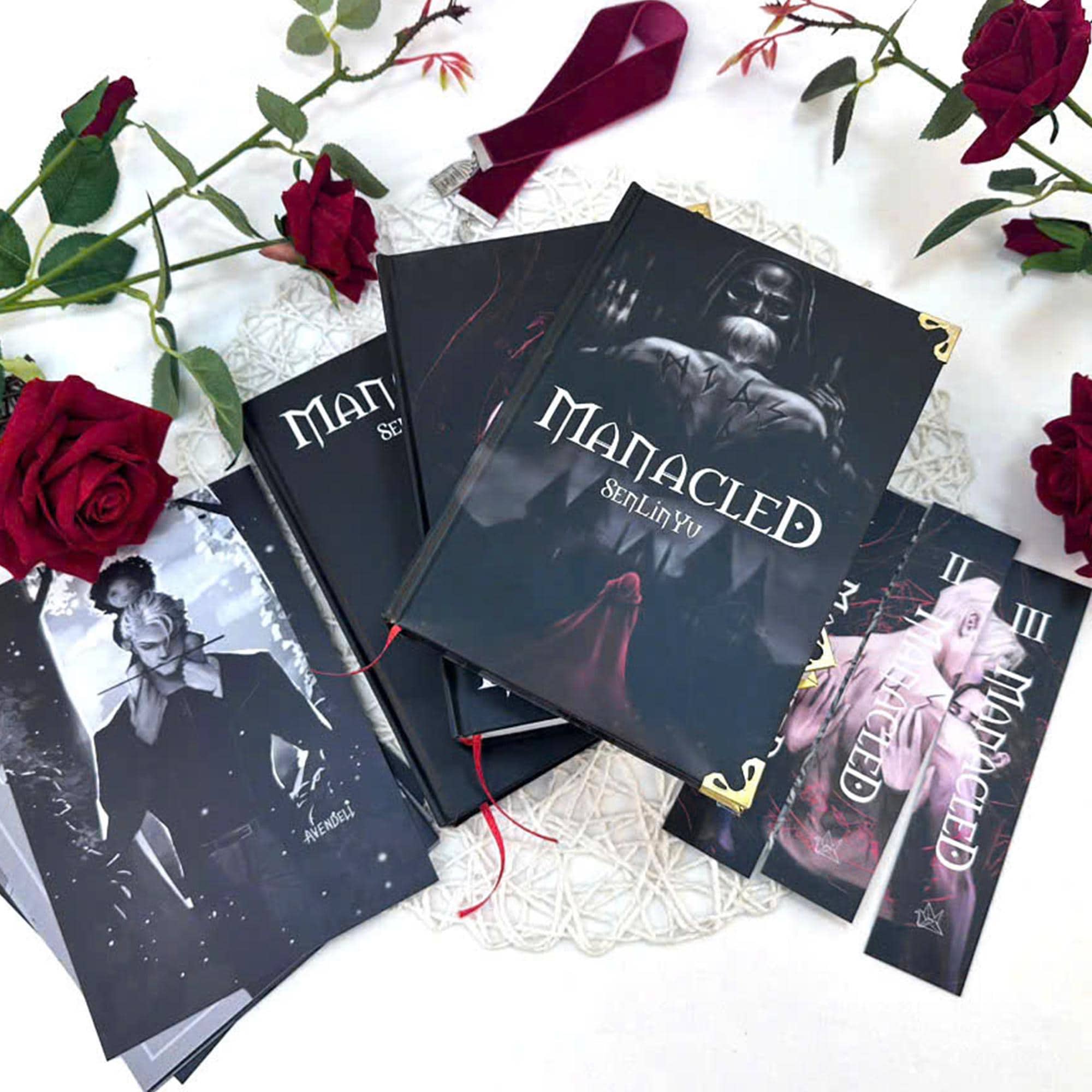 Manacled Book Series - Deluxe 3-volume Set With Exclusive Poster, New ...