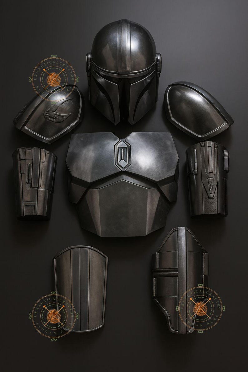 Full Mandalorian Beskar Armor | Mando Cosplay Costume | Wearable LARP ...