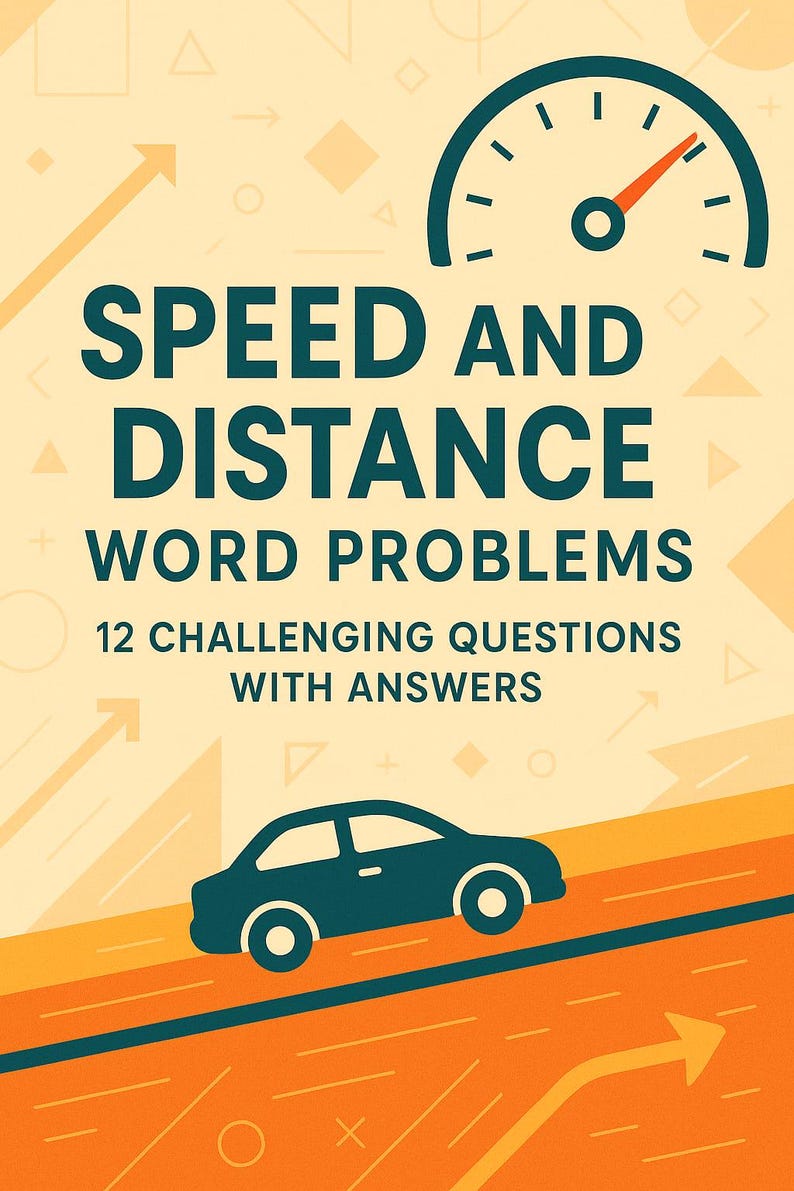 Math Word Problems - Answer Key Included - Printable Math Worksheet PDF ...