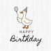 Silly Goose SVG Bundle | Funny Goose Clipart | Spring Goose, Party ...