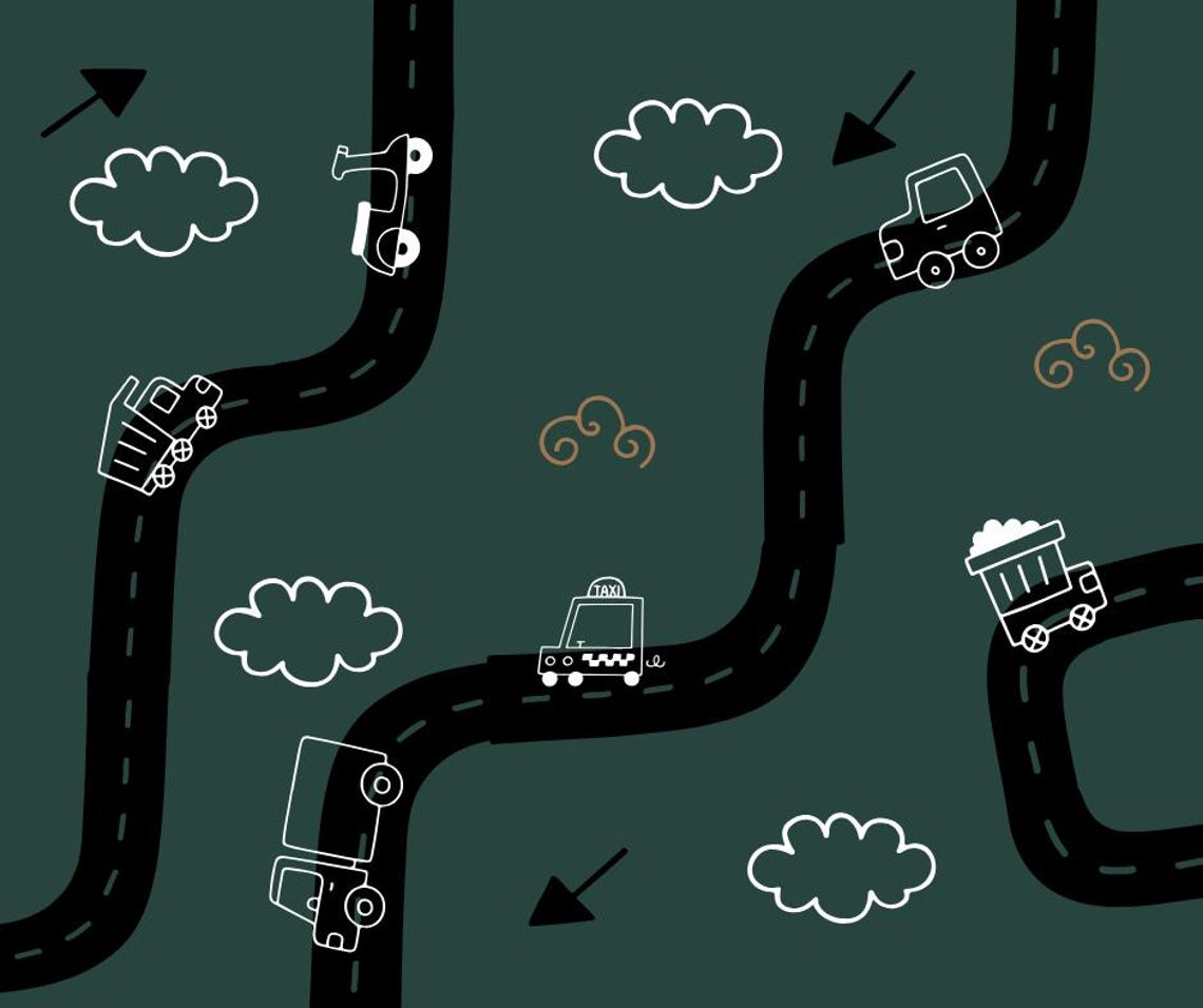 Minimalist Transport SVG Bundle – 36 Black & White Vehicle Clipart ...
