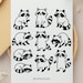 Raccoon Clipart Set | Cute Woodland Animal SVG PNG | Black and White ...
