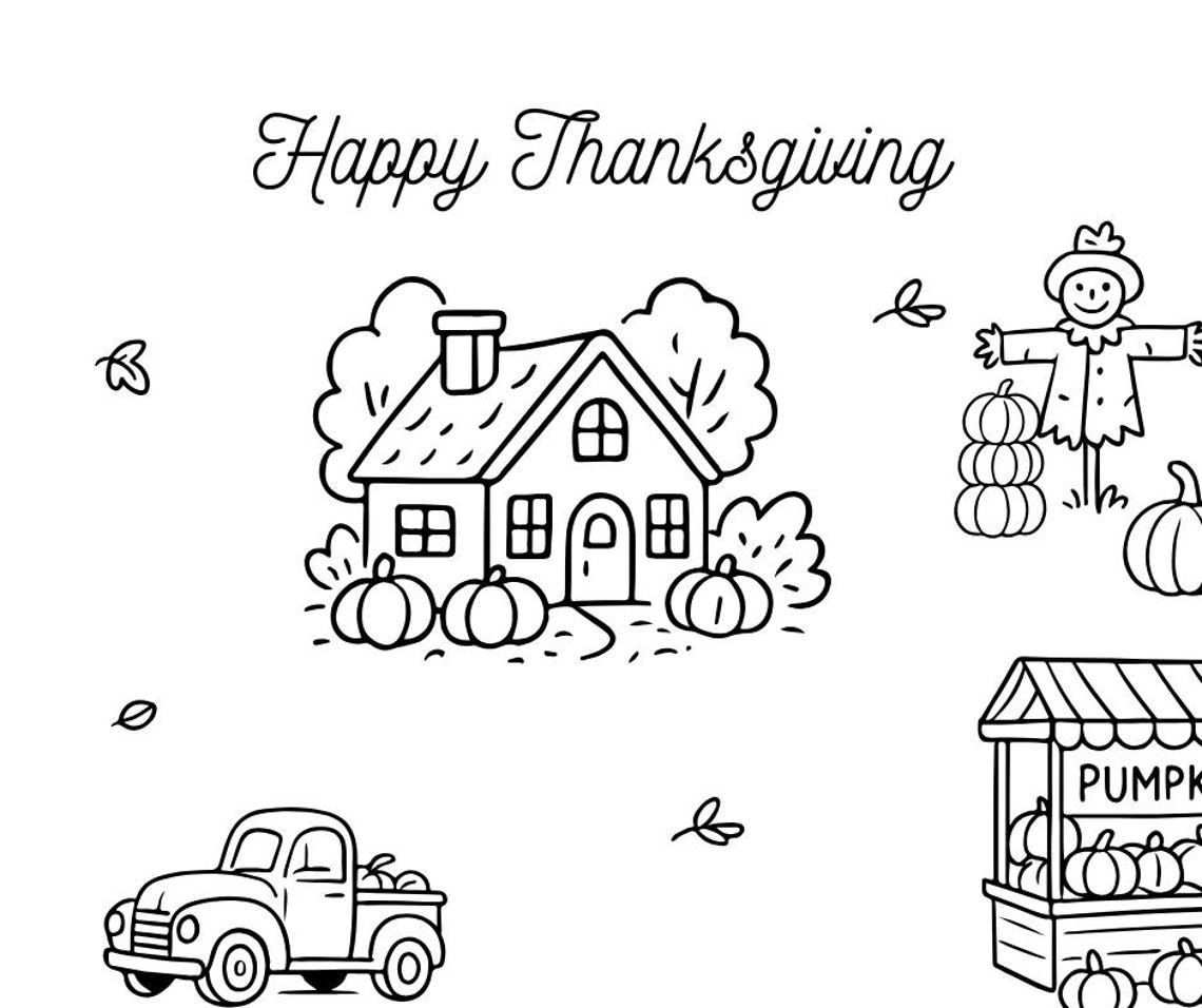 Pumpkin Farm Clipart Set | Fall SVG, Autumn Illustrations, Pumpkin ...
