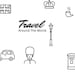 London UK Line Art SVG | England Doodle Clipart, Black and White Travel ...