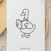 Silly Goose SVG Bundle | Funny Goose Clipart | Spring Goose, Party ...