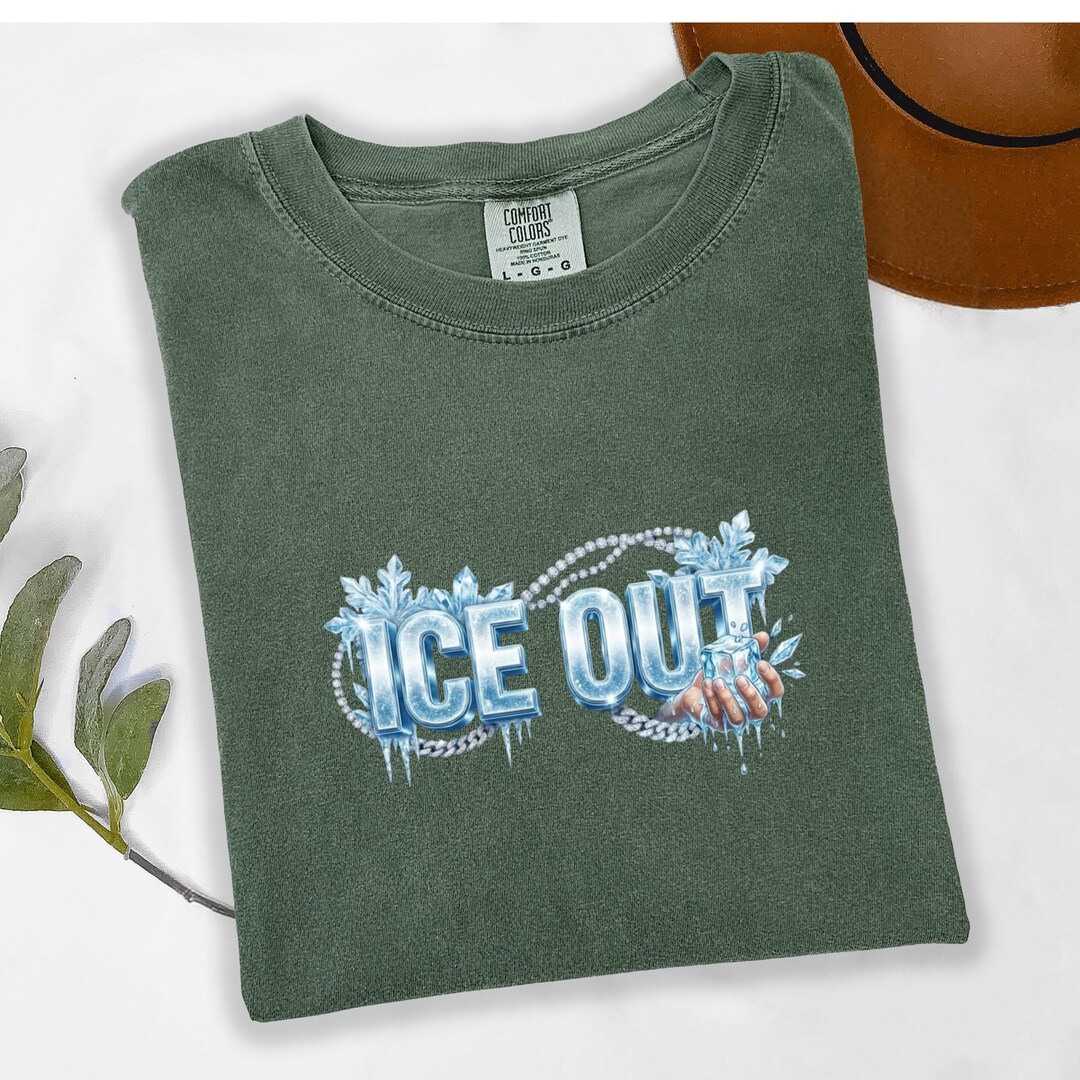 Ice Out Graphic Tshirt – Icy Drip Streetwear Crewneck - Etsy