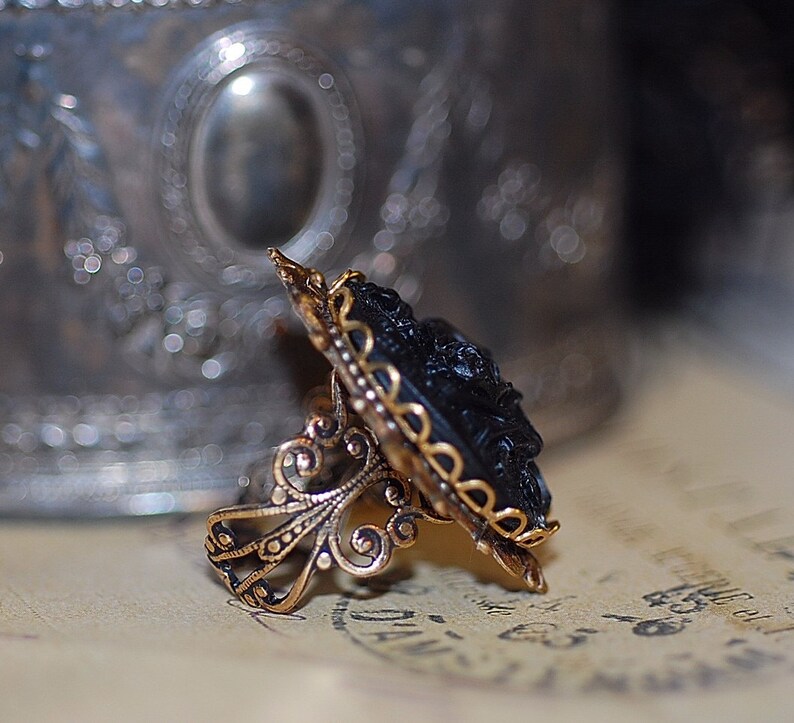 Ms Garbo Gothic Black Rose - Etsy