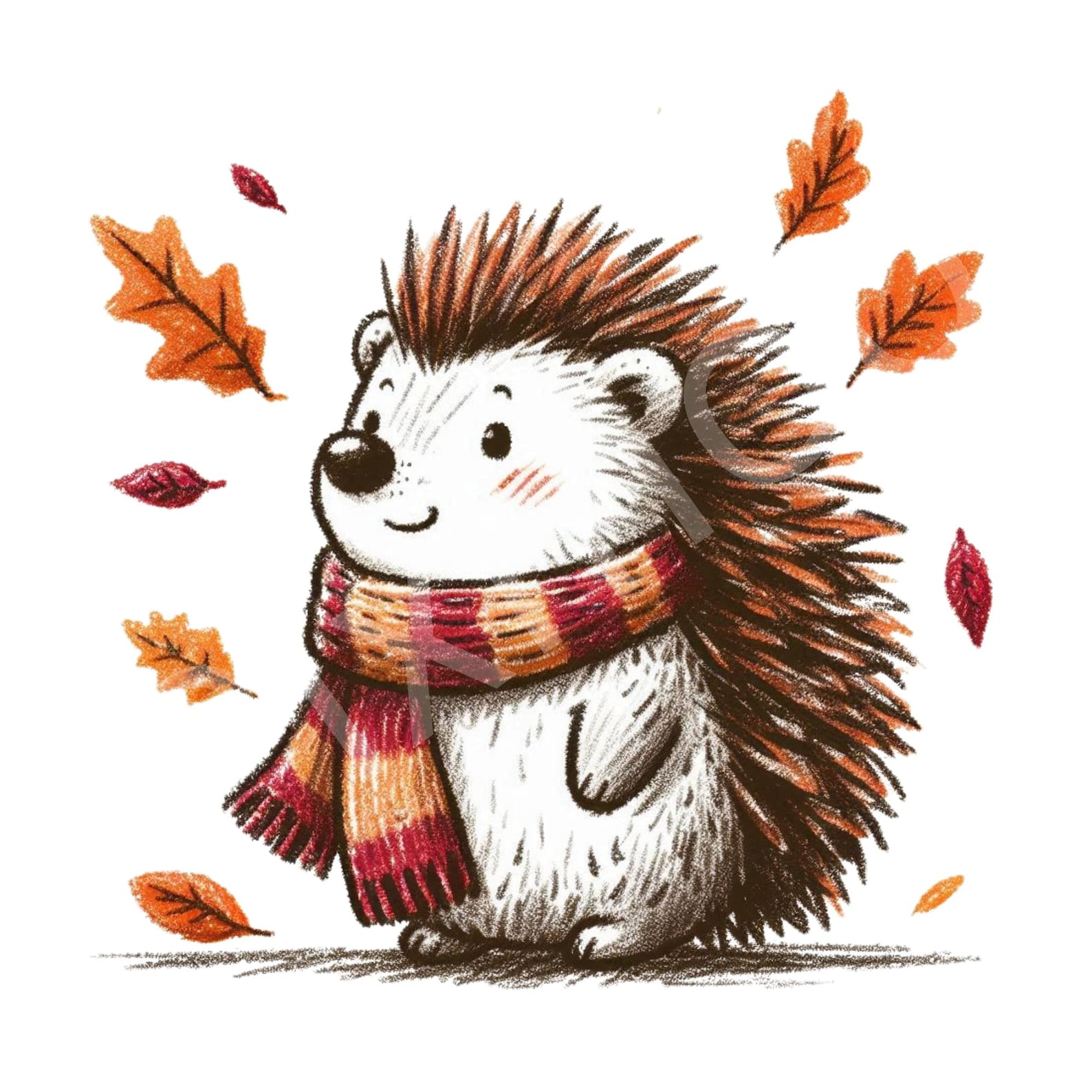 Autumn Animals Clipart Set: Whimsical Fall Critters PNG (commercial Use ...