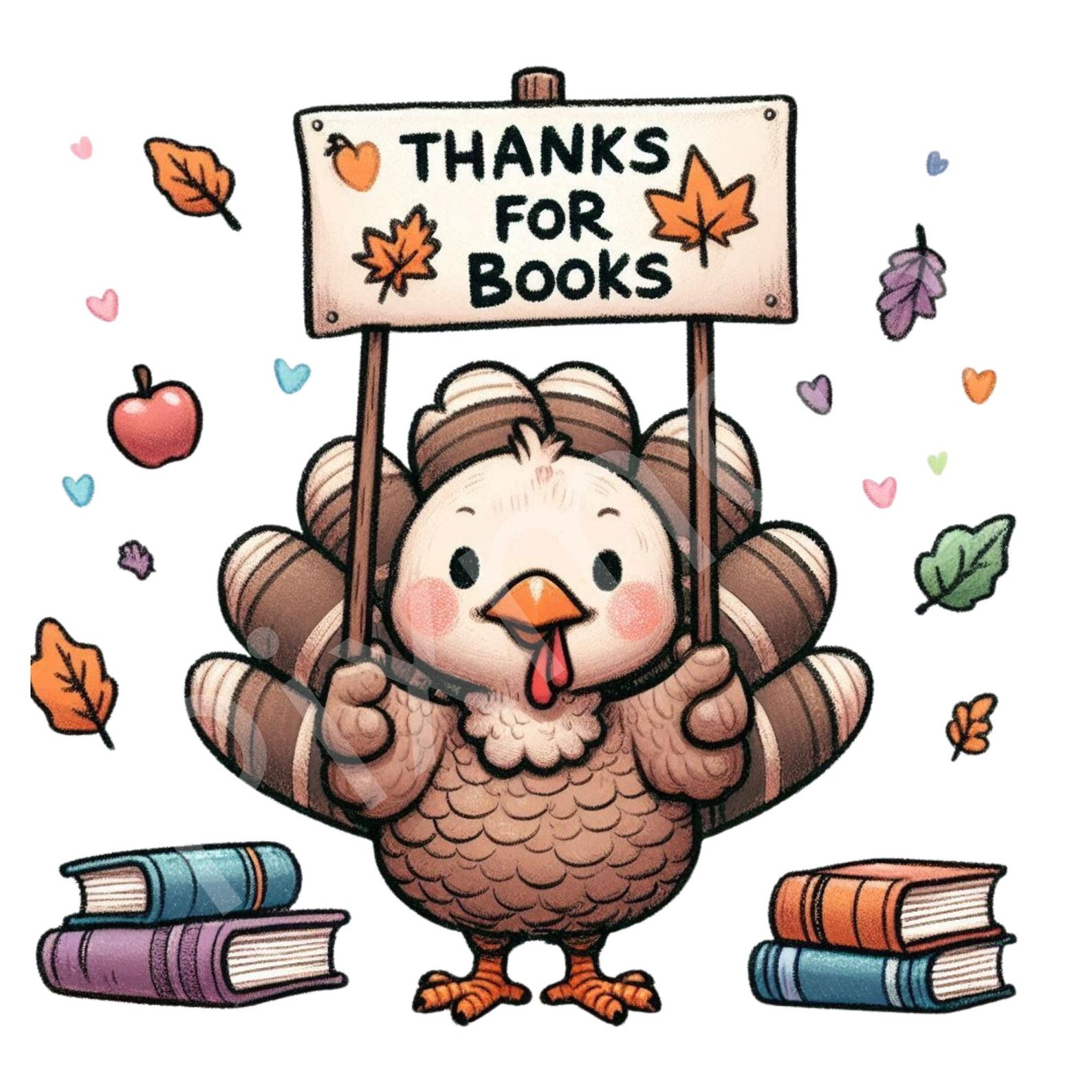 Cute Thanksgiving Turkey Clipart Bundle | Chibi Pilgrim Turkey Pngs for ...