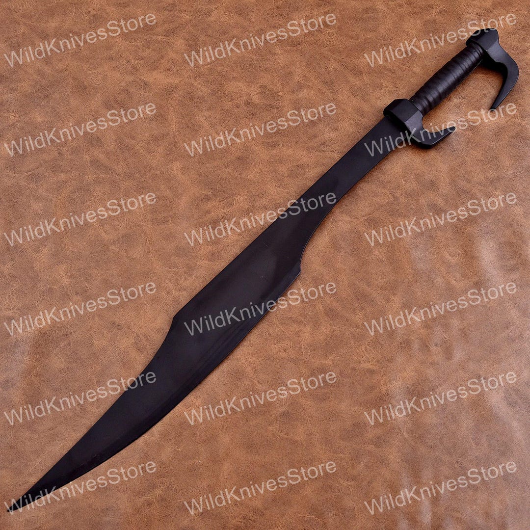 Tactical Black Sword - Full Tang Unique Cutout Blade Modern Fantasy ...