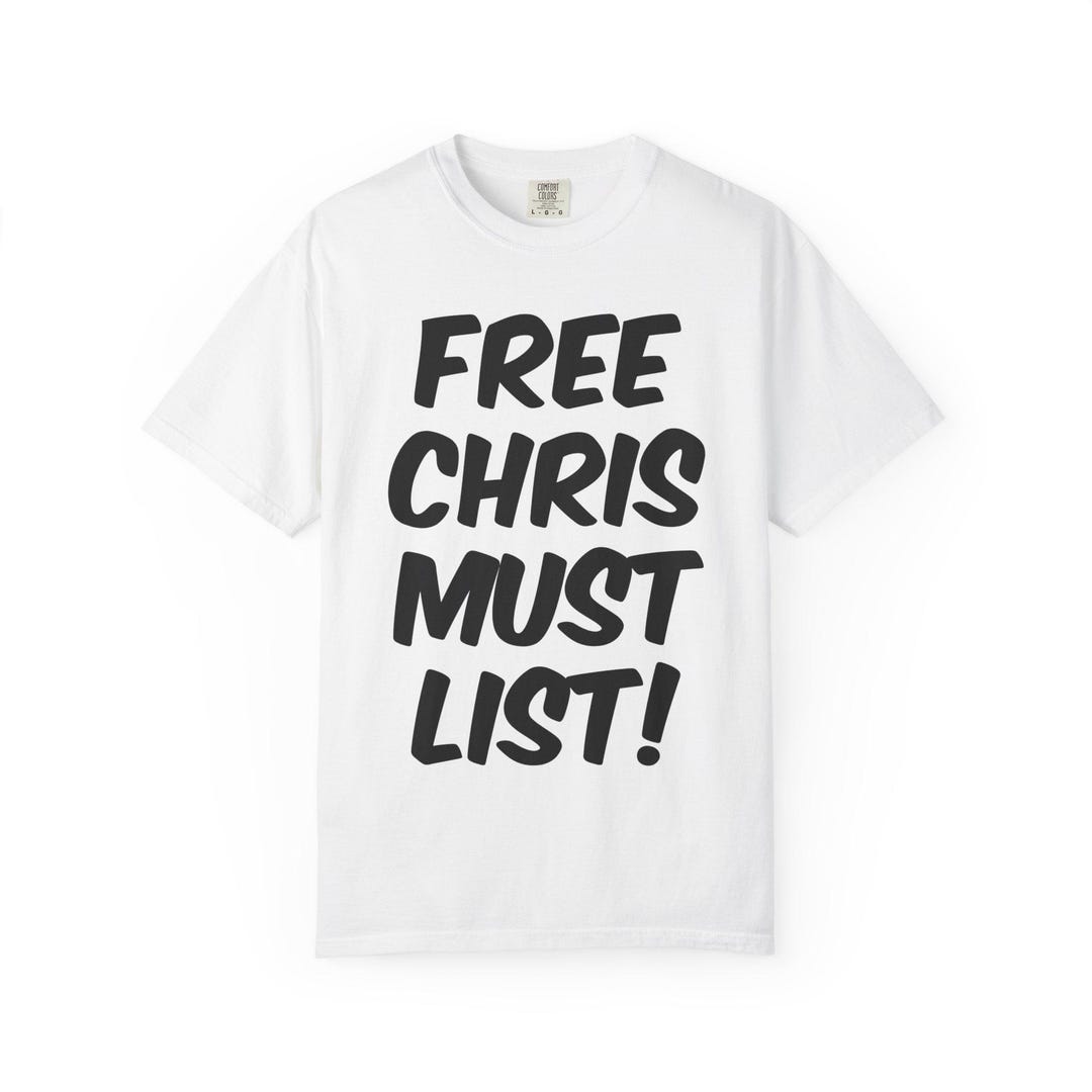 Free Chris Must List! - Etsy